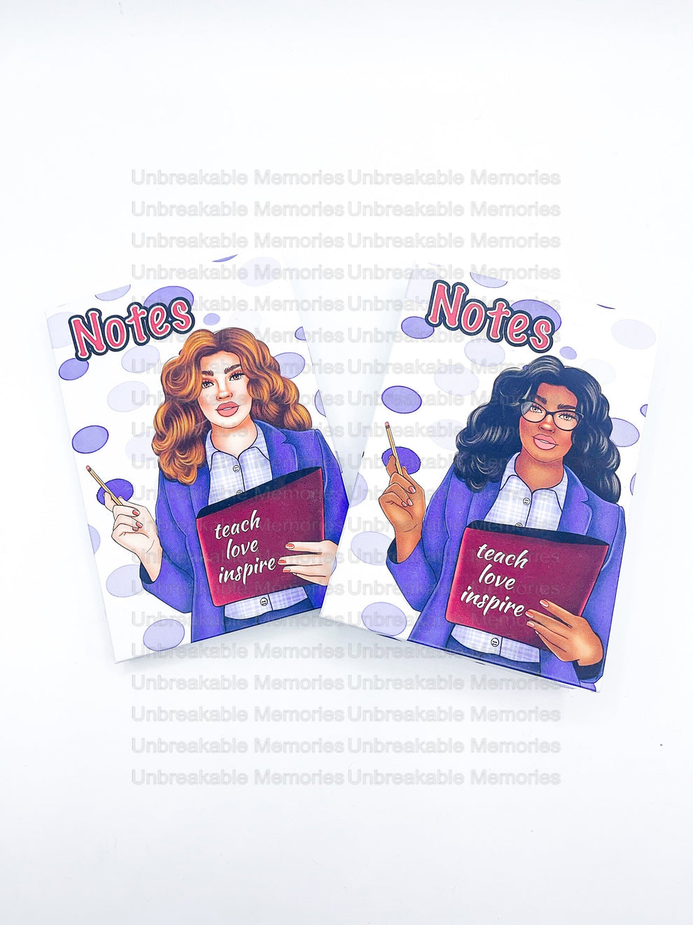 "Sarah" notepad – Unbreakable Memories